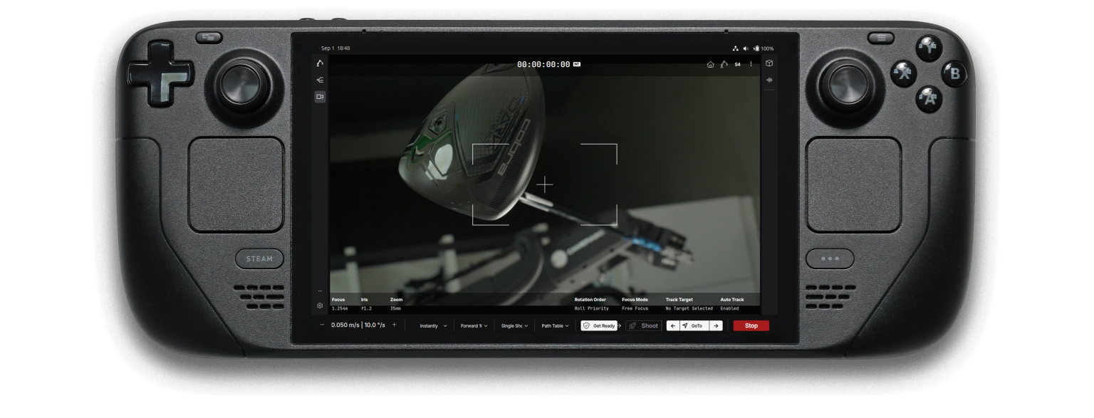 Lensmaster Motion Control Software | Camerabotics