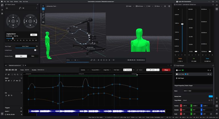 Lensmaster Motion Control Software | Camerabotics